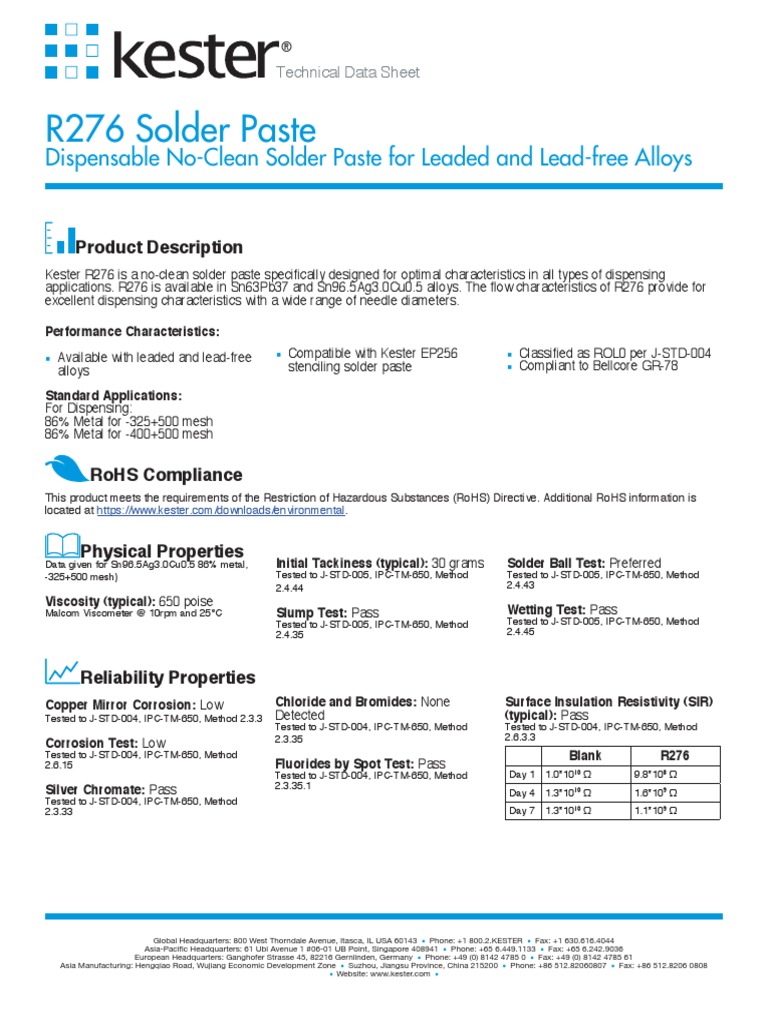Kester Solder Paste Sds Cheapest Outlet | www.oceanproperty.co.th