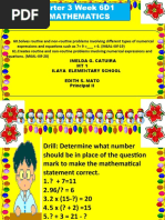 Math - Gr6 - Q1 - Module 09 L2 - Solving Routine and Non Routine Problems Involving Division of ...