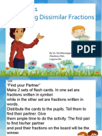 Lesson 2 Similar and Dissimilar Fractions | PDF | Lexicology | Teaching ...