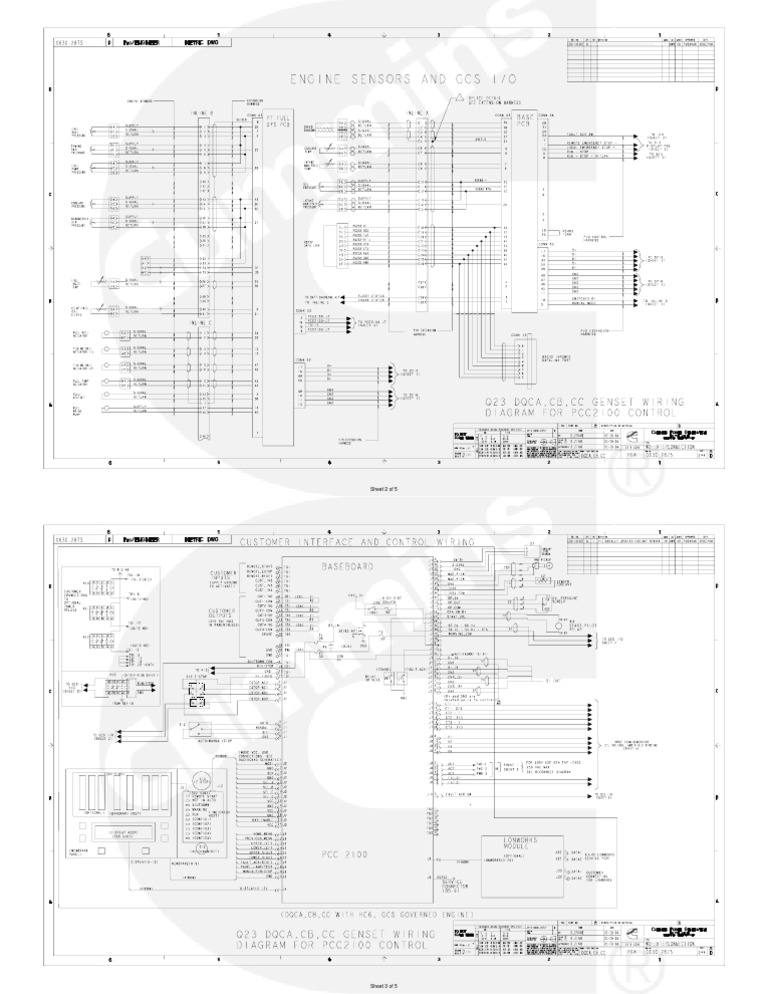 PCC2100 and GCS Drawing | PDF