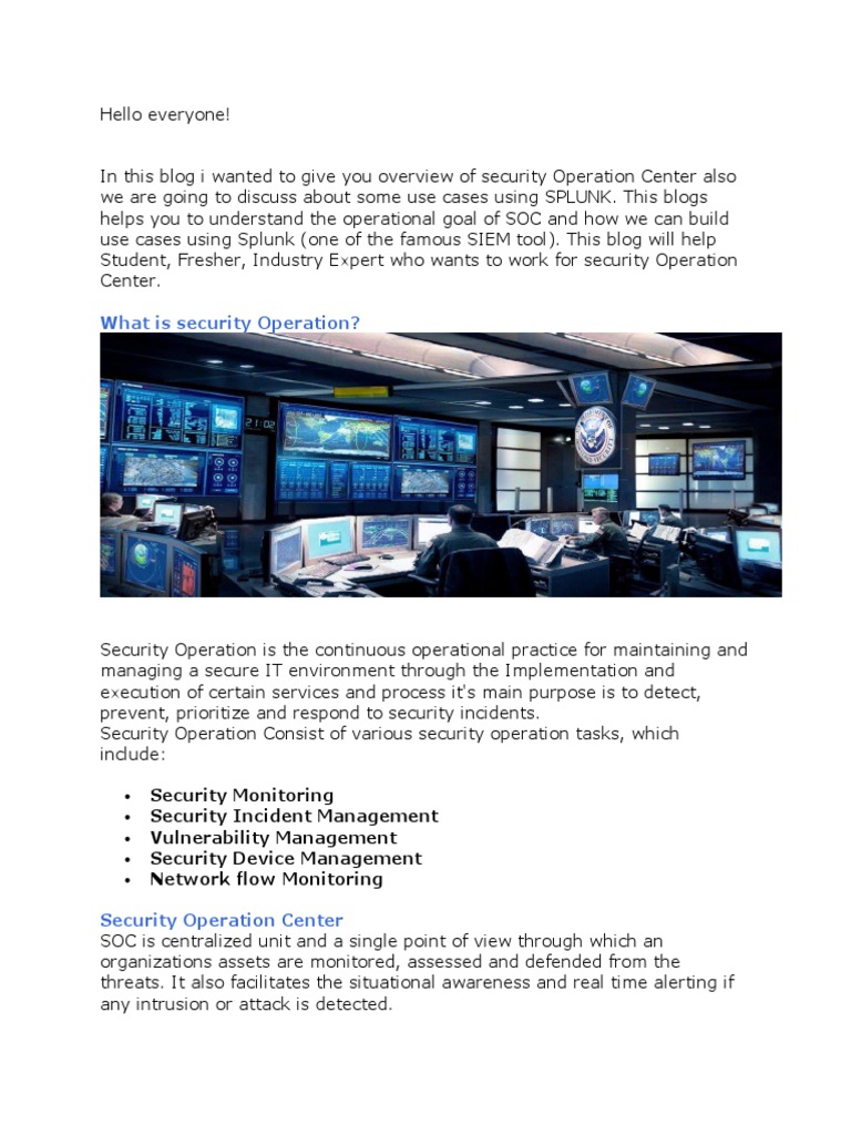 SOC Overview Guide For SOC Analyst | PDF | World Wide Web | Internet & Web