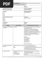 GAS Testing Form - Sample | PDF | Materials | Gases