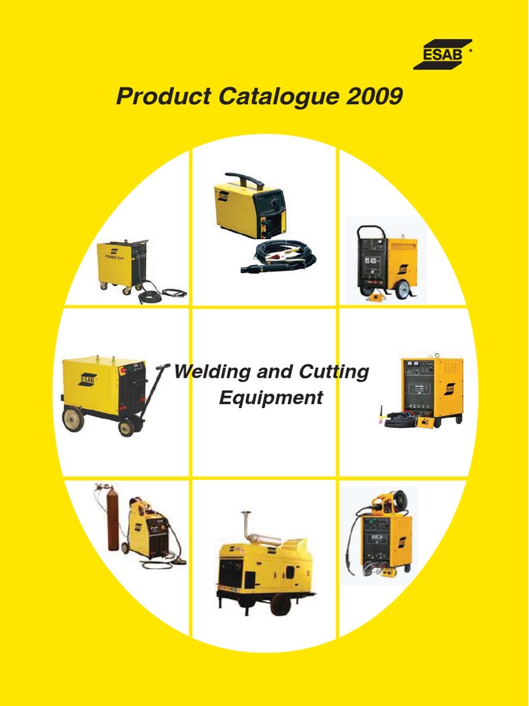 Product Catalogue 2009: Welding and Cutting Equipment | PDF | Mains ...