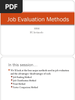 Job Evaluation Guide - Hay Method | PDF | Evaluation | Decision Making