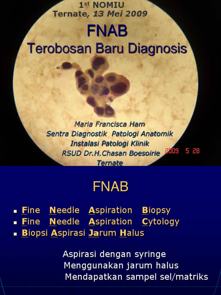 Patologi Anatomi - Sitologi FNAB | PDF