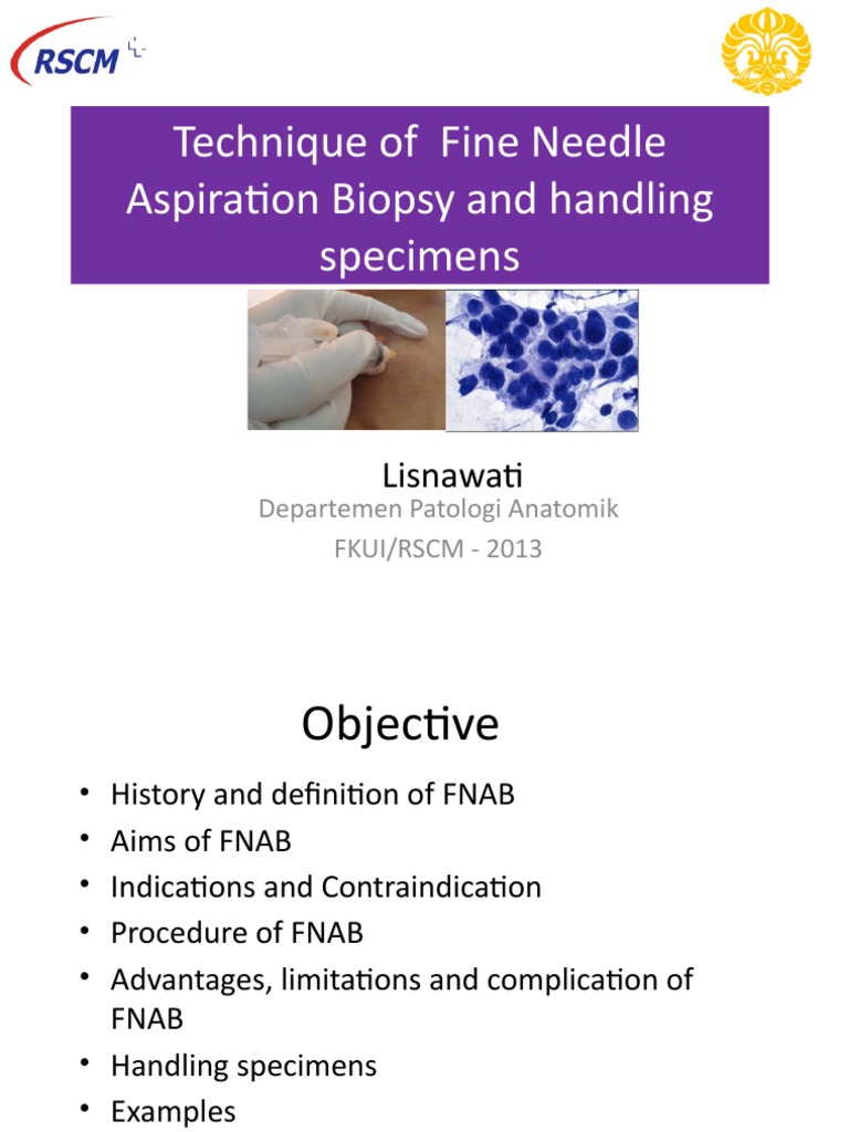 Patologi Anatomi - FNAB 1 | PDF | Cytopathology | Neoplasms