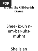 Guess The Gibberish!: Can You Figure Out The Actual Phrase From The ...