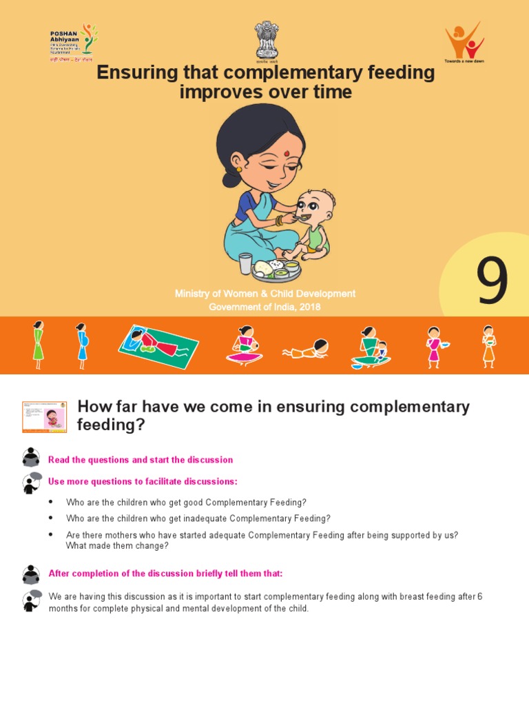 Ensuring That Complementary Feeding Improves Over Time: Ministry of ...