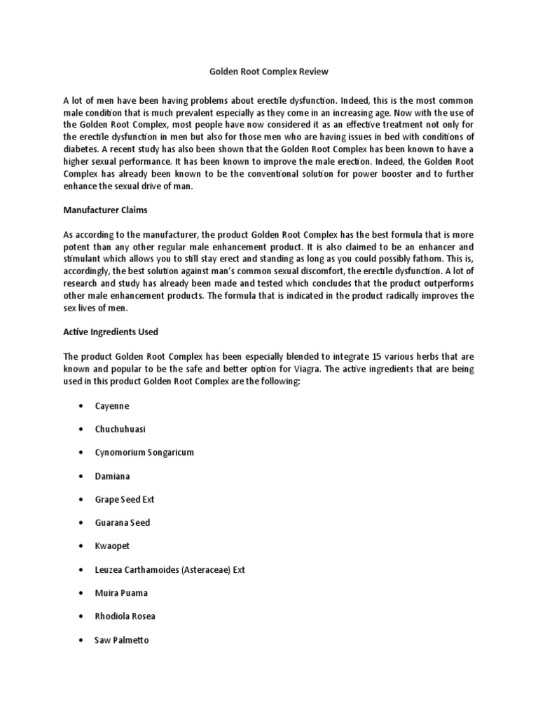 Golden Root Complex 17 Pdf Erectile Dysfunction Over The Counter Drug