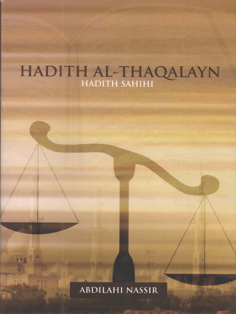 Hadith Al-Thaqalayn - Hadith Sahihi | PDF