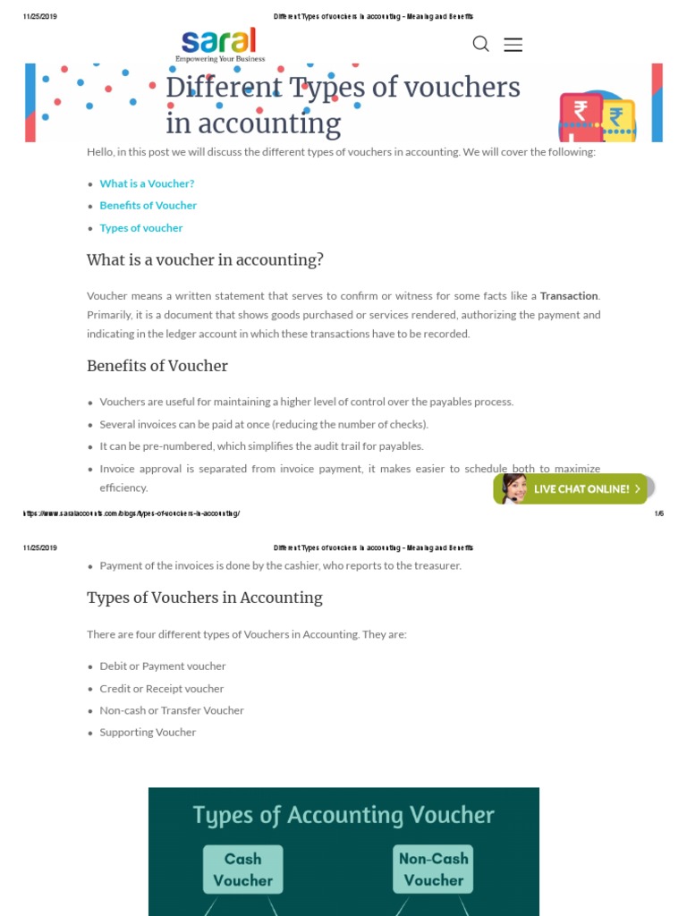 Accounting Vouchers