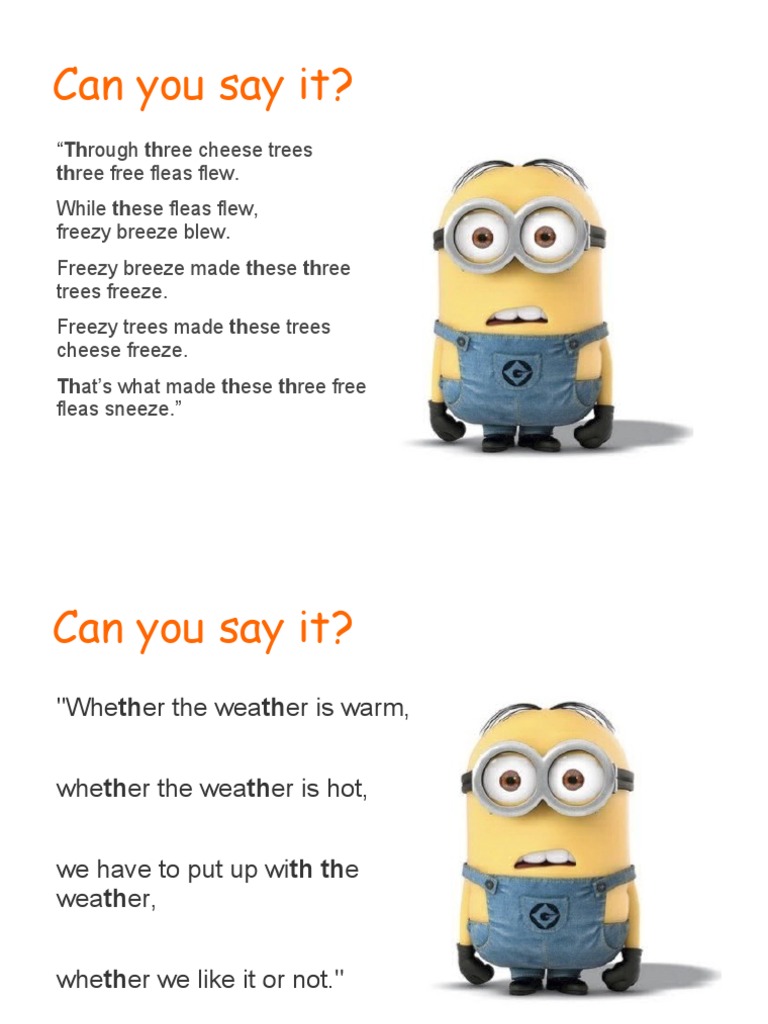 Pronunciation Practice Tongue Twisters Classroom Posters Fun Activities ...