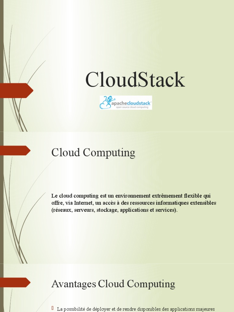 Cloud Stack | PDF | Amazon Web Services | OpenStack