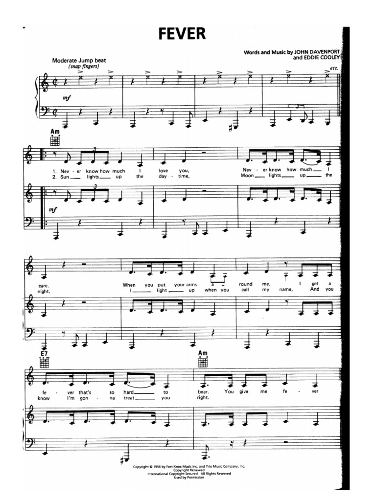 Fever Michael Buble | PDF