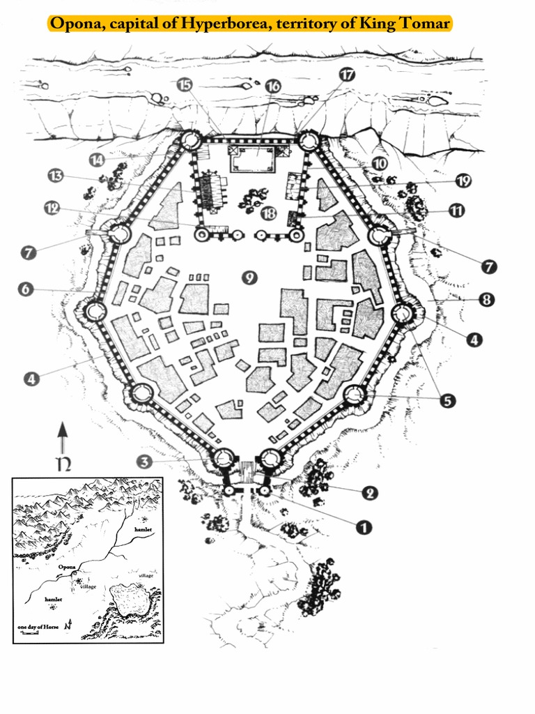 Opona-Capital of Hyperborea-King Tomar