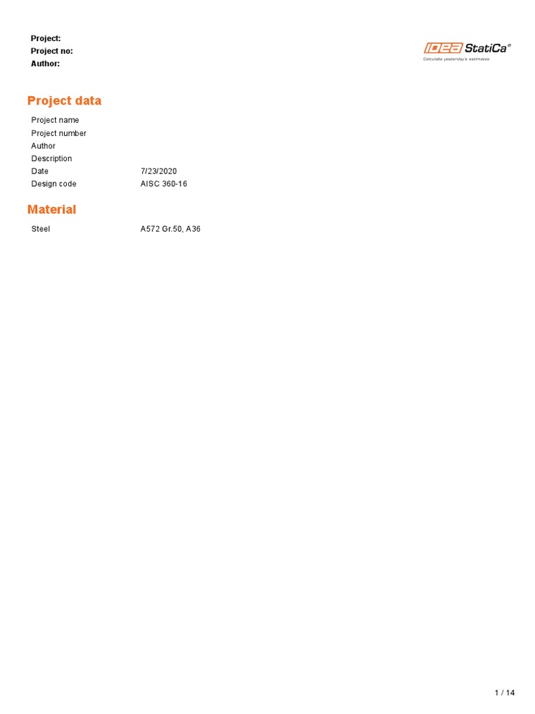Beam Web Connection Design | PDF | Strength Of Materials | Screw