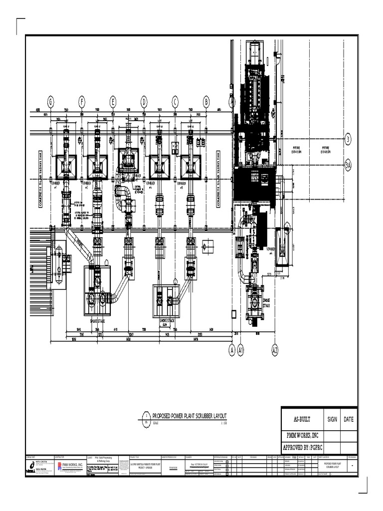 EXHAUST DUCT LAYOUT PLAN3-Layout1 | PDF | Economic Sectors | Engineering