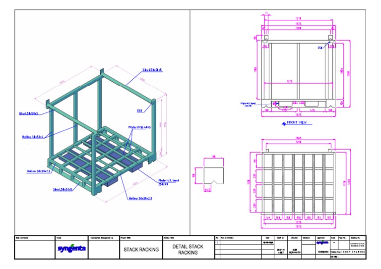 Stack Racking-Layoutvgg | PDF