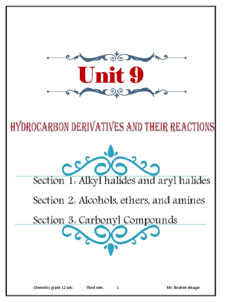 Hydrocarbons Derivatives - Alkyl Halide - Aryl Halide PDF | PDF ... Hydrocarbons Derivatives - Alkyl Halide - Aryl Halide PDF | PDF ...