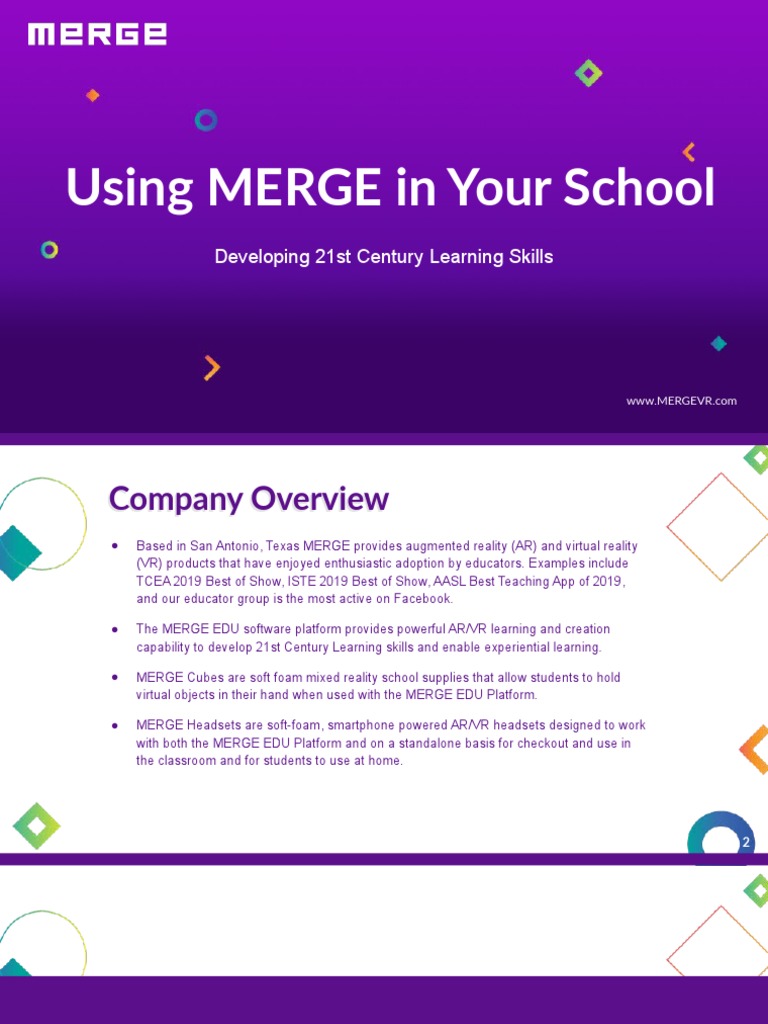 Using MERGE in Your School: Developing 21st Century Learning Skills ...