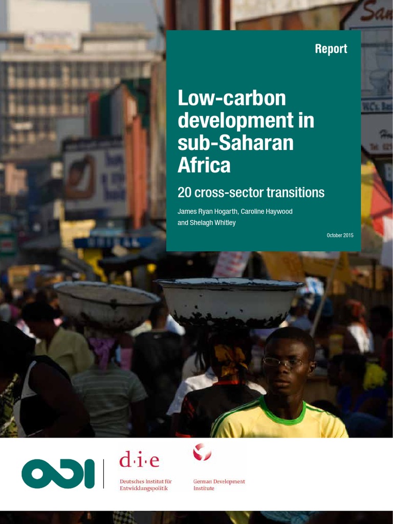 Low Carbon Development SSA | PDF | Low Carbon Economy | Greenhouse Gas