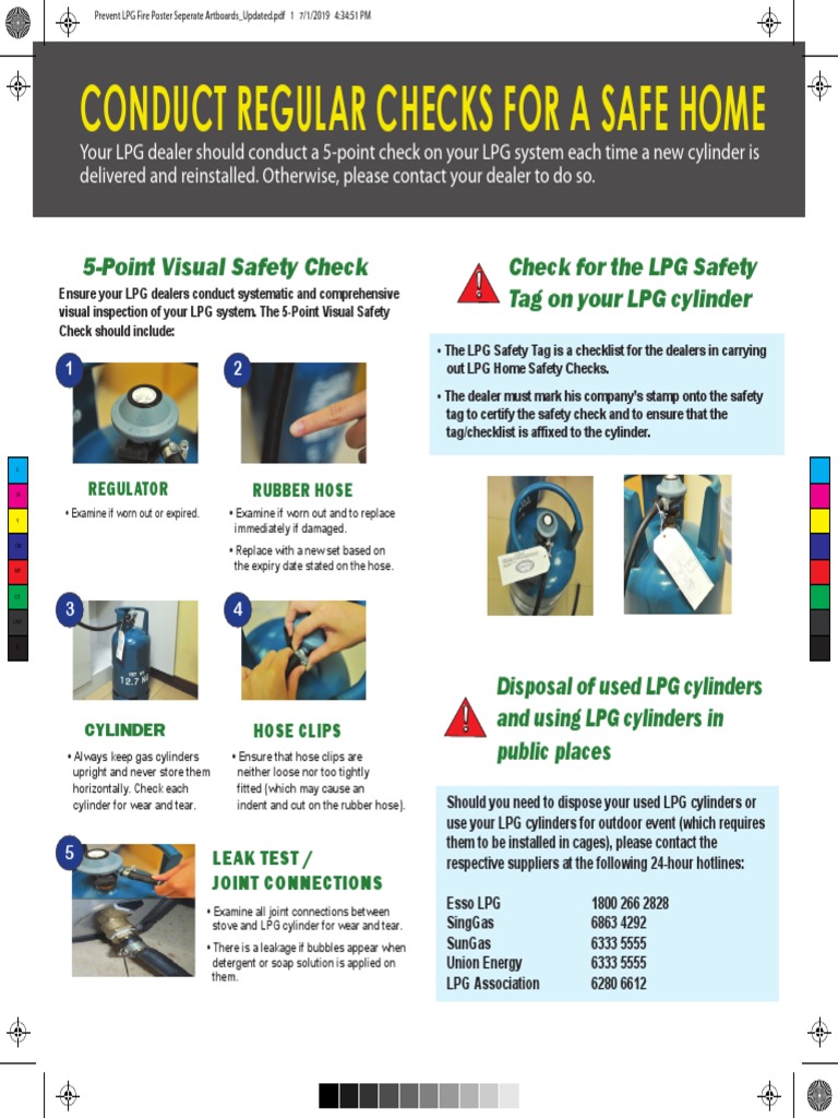 Advisory On The Use of LPG Brochure | PDF | Liquefied Petroleum Gas | Gases