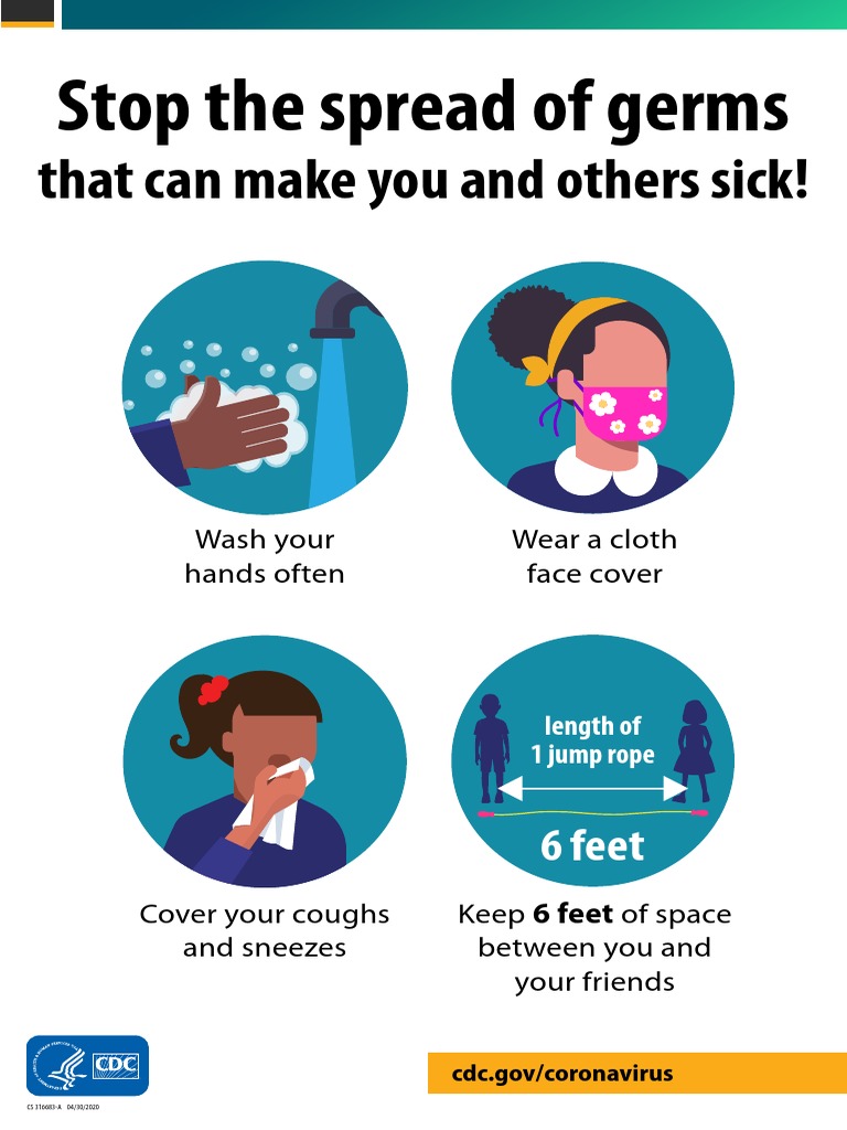 Stop-The-Spread Poster | PDF | Wellness | Science & Mathematics