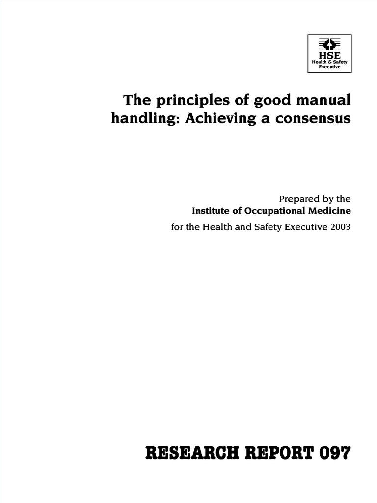 The Principles of Good Manual The Principles of Good Manual Handling ...