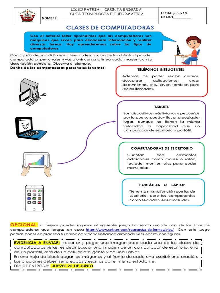 2020 06-25 Clases de Computadoras | PDF | Ordenador portátil | Tableta