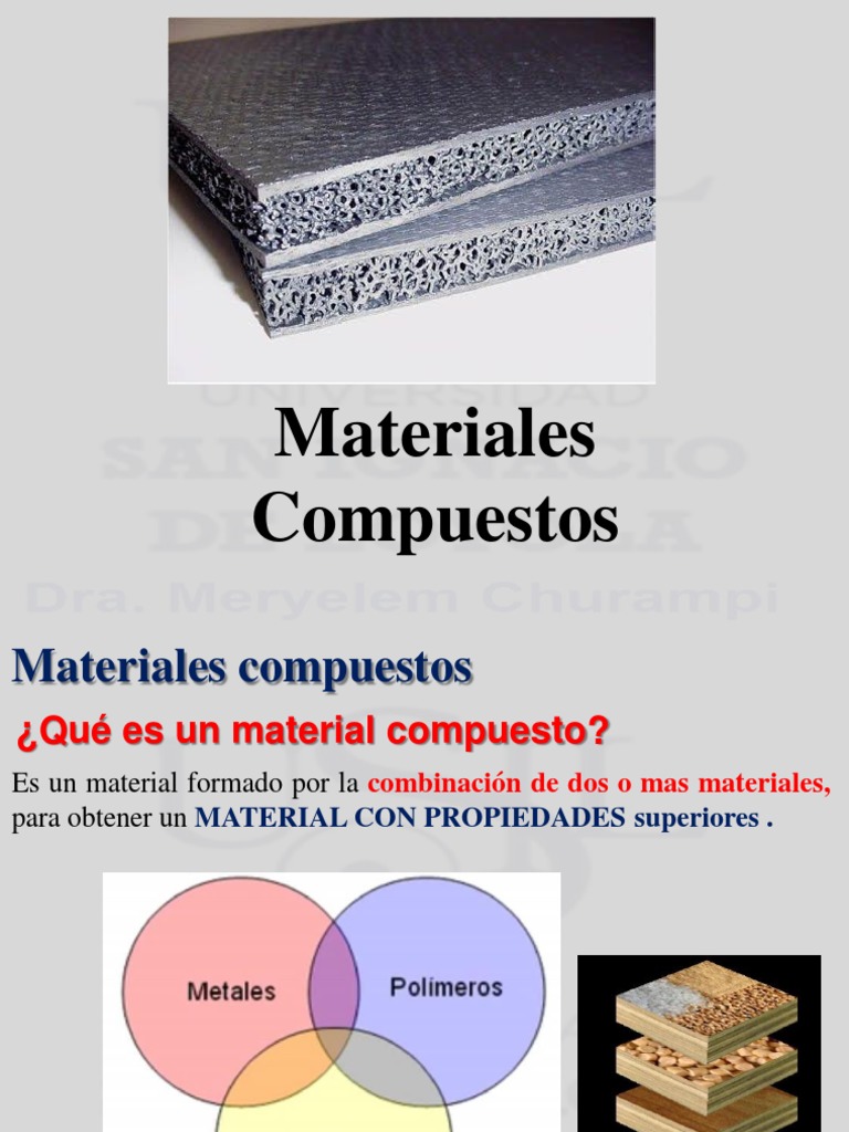 Materiales Compuestos | PDF | Material compuesto | Materiales de ...