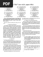 IEEE - Conference Template A4 | PDF | International System Of Units ...