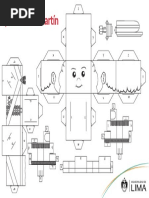 Wolverine Minecraft Plantillas para Guía de Papercraft Hecho Por ...