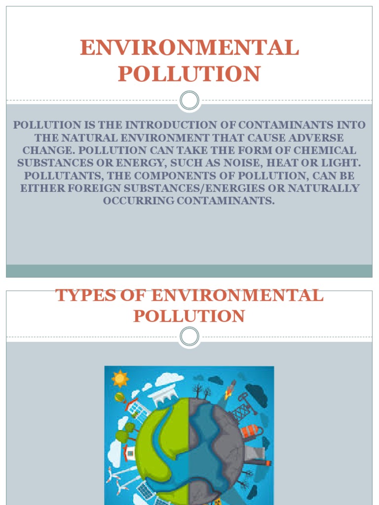 Environmental Pollution PDF | PDF | Pollution | Hazards