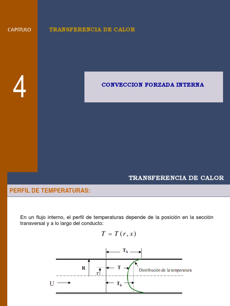 Convección Forzada y Natural en Flujos | PDF | Calor | Transferencia de ...