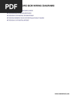 C2280B BCM Wiring Diagram Details | PDF | Car | Manufactured Goods