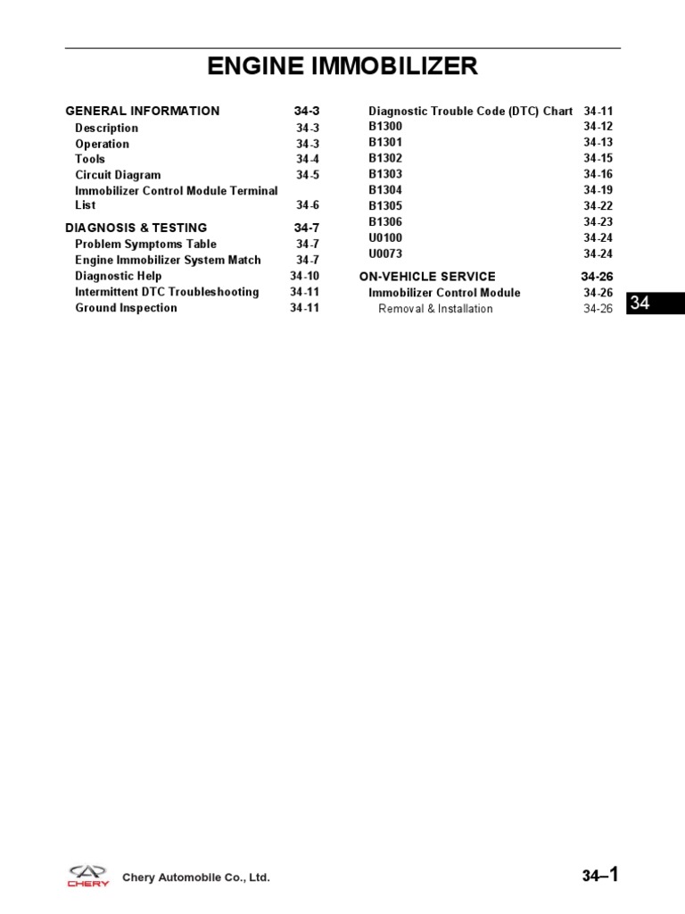 Engine Immobilizer | PDF | Ignition System | Electrical Engineering