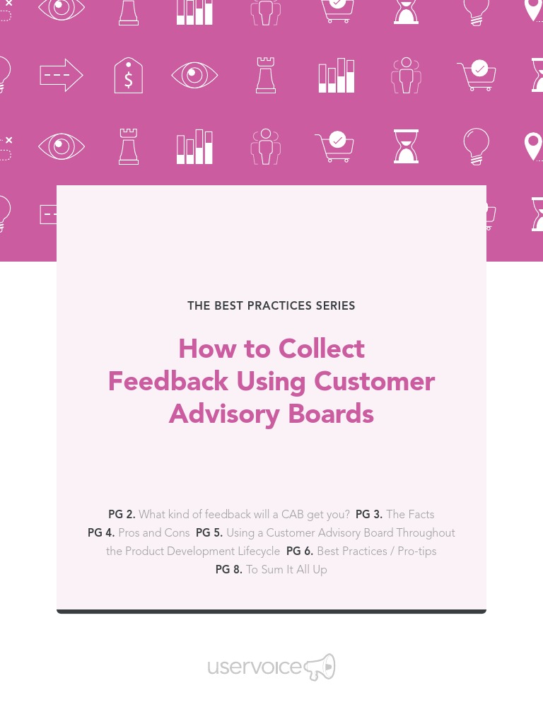 Best Practices Customer Advisory Boards | PDF | Sales | Focus Group