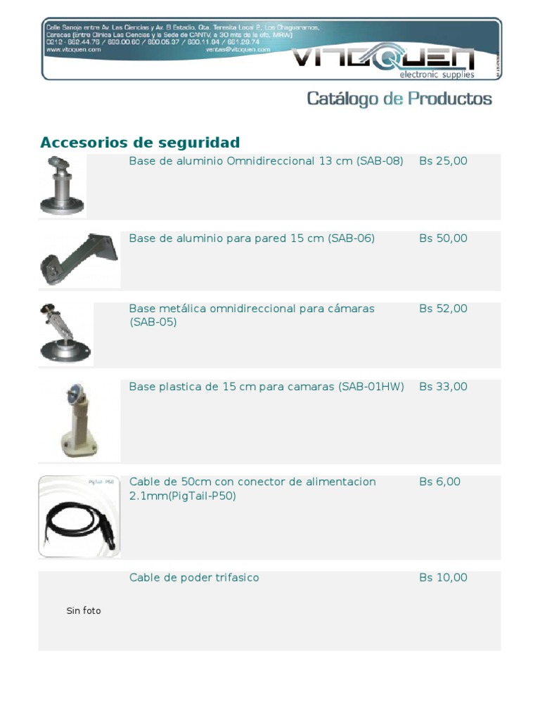 Catalogo Completo | PDF | Hdmi | Dispositivo de carga acoplada