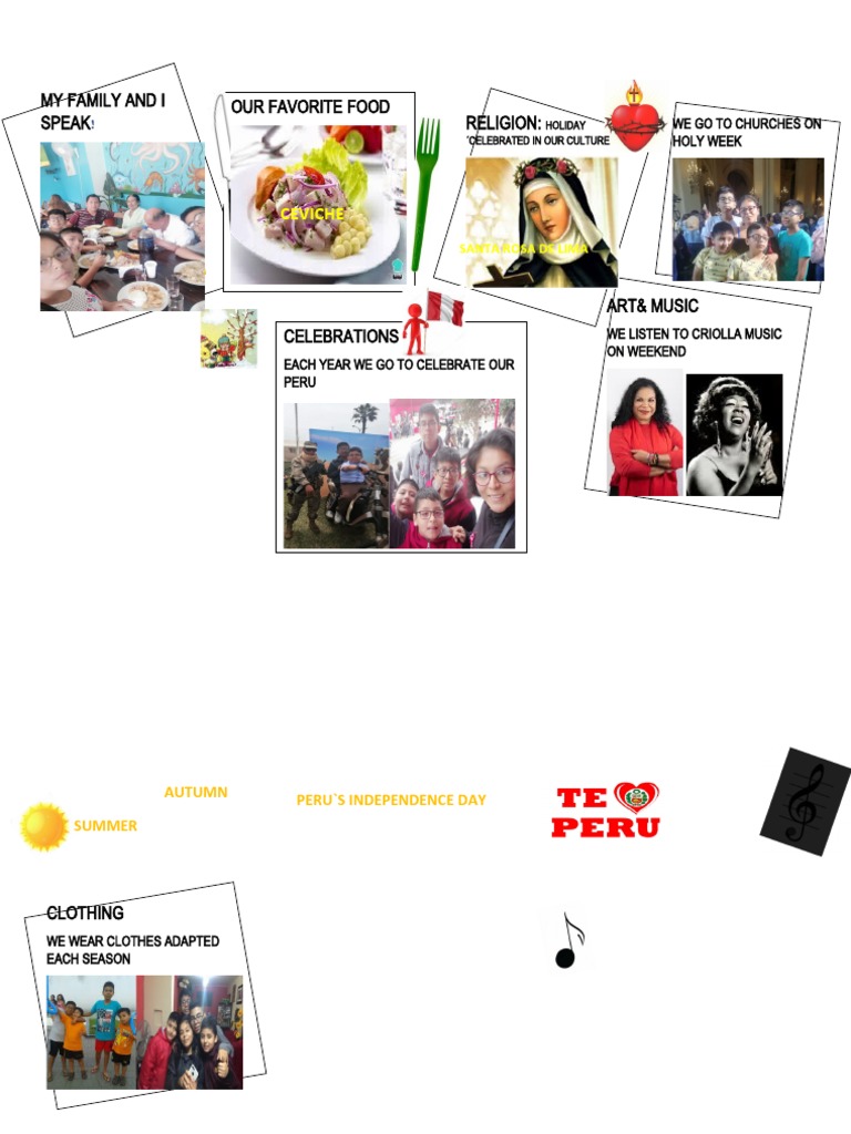 My Culture and Tradicions | PDF