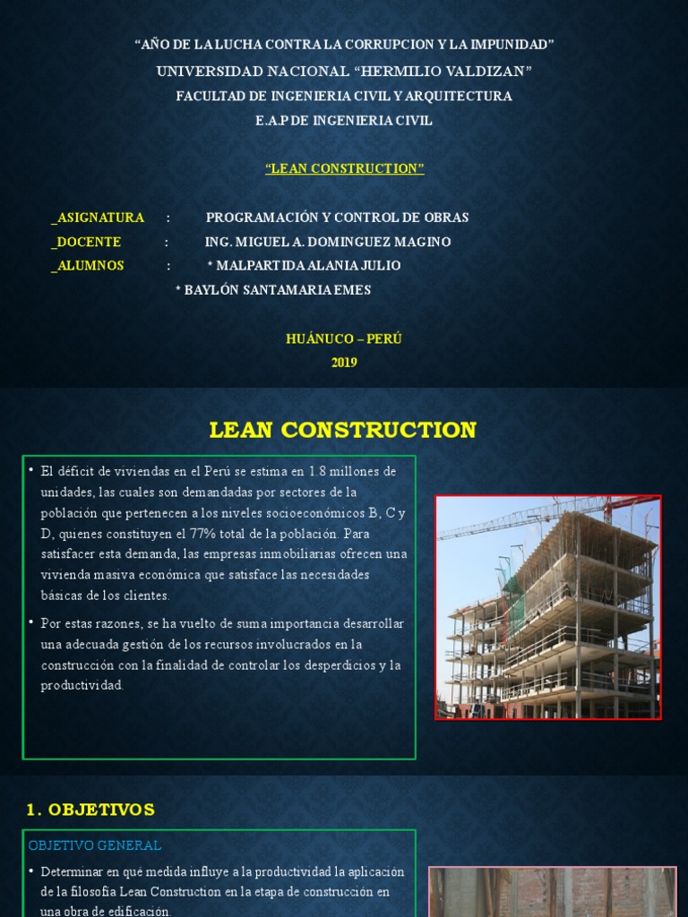 Lean Construction | PDF | Toyota | Lean Manufacturing