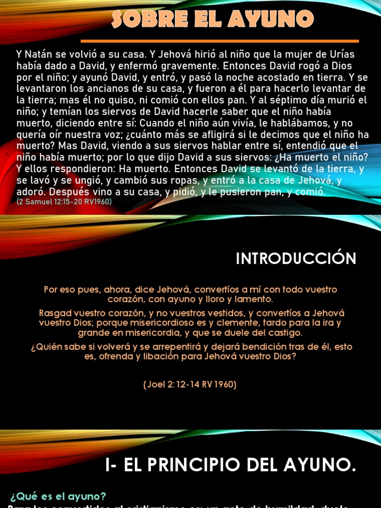 Sobre El Ayuno PDF | PDF | Rápido | David