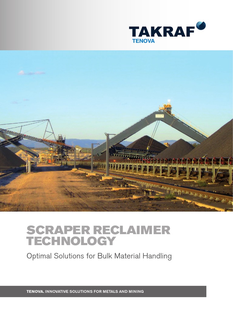 TAKRAF Scraper Reclaimer Solutions | PDF | Mining | Materials