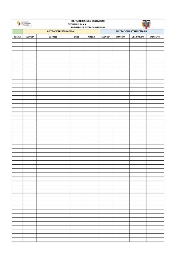 Formato Libro Diario | PDF