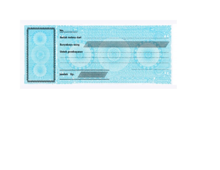 Kwitansi Kosong Bermaterai | PDF