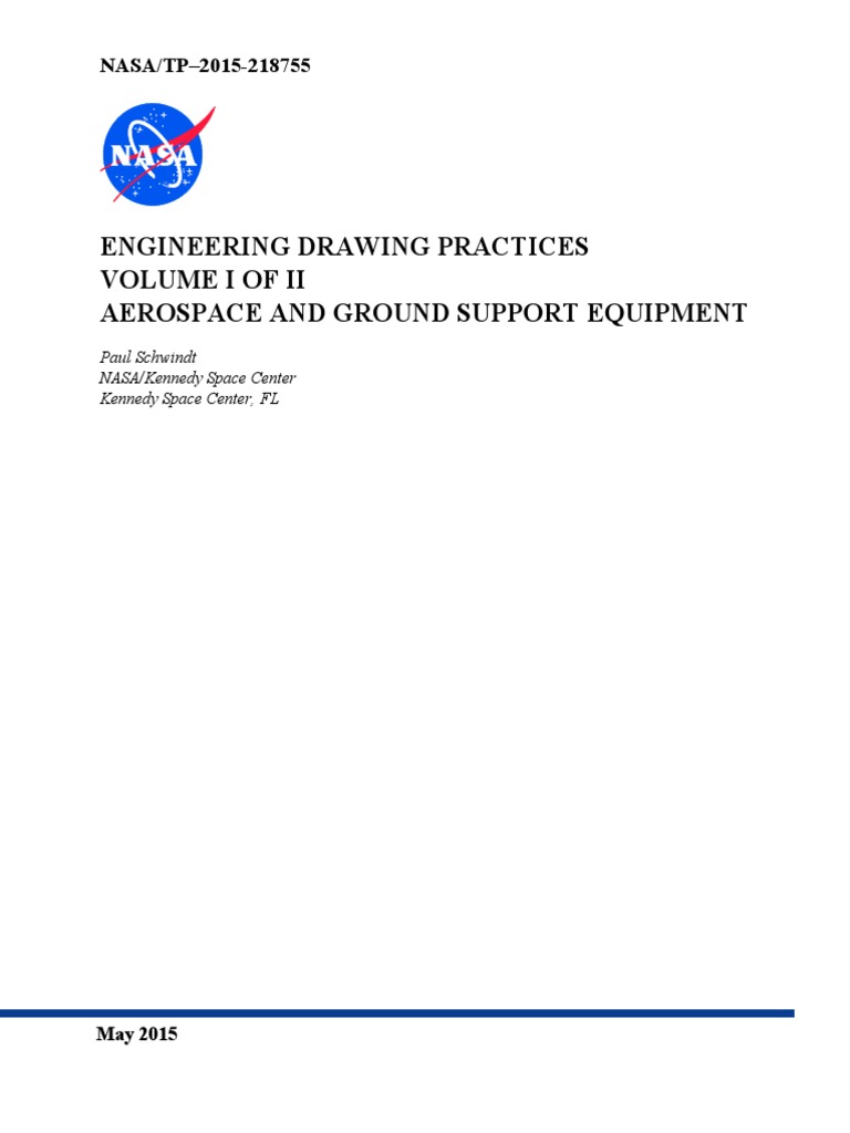 Engineering Drawing Practices, Vol. I of II, Aerospace and Ground ...