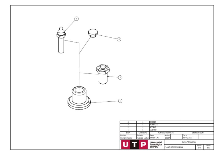 Plano de Explosion | PDF