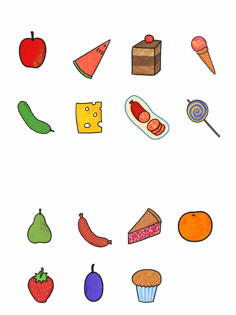 Food Cut-Out PDF | PDF