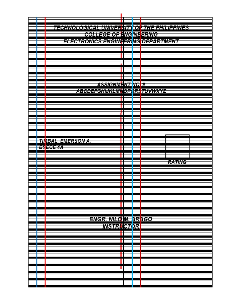 232 Lettering Guide With Front Page | PDF