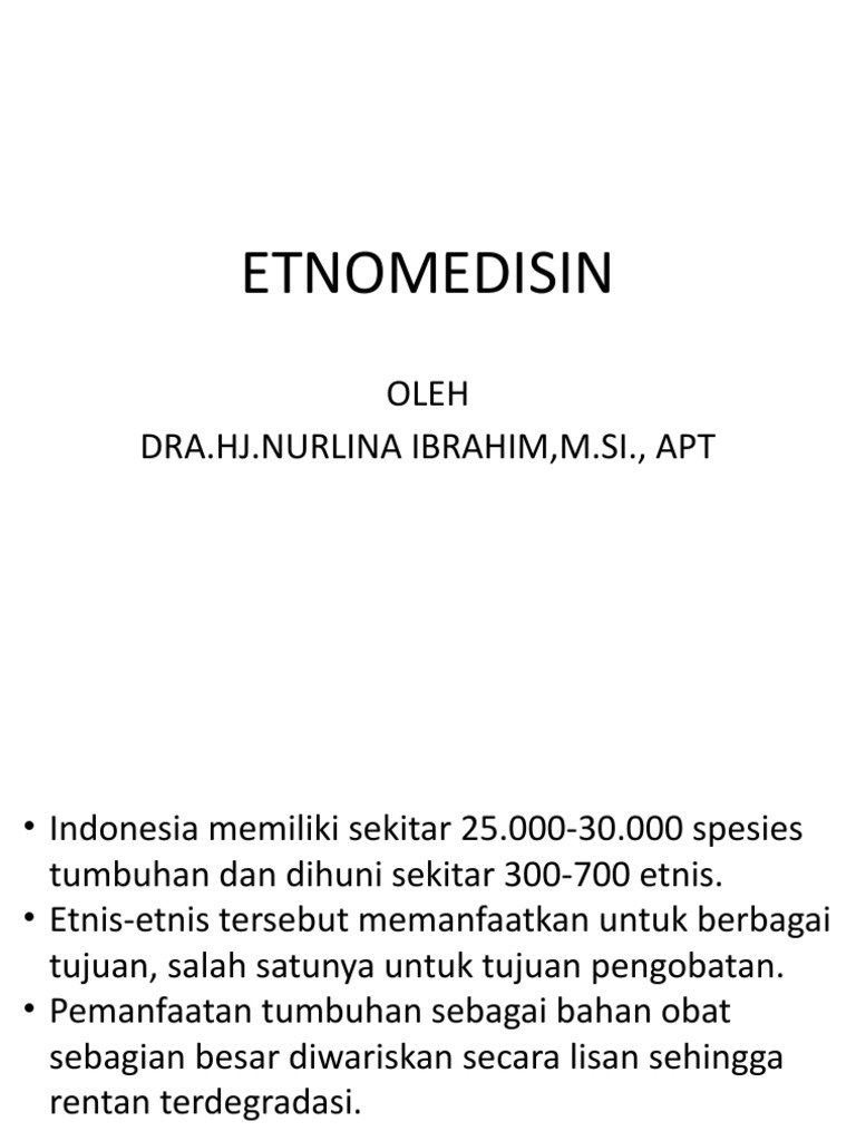 ETNOMEDISIN | PDF