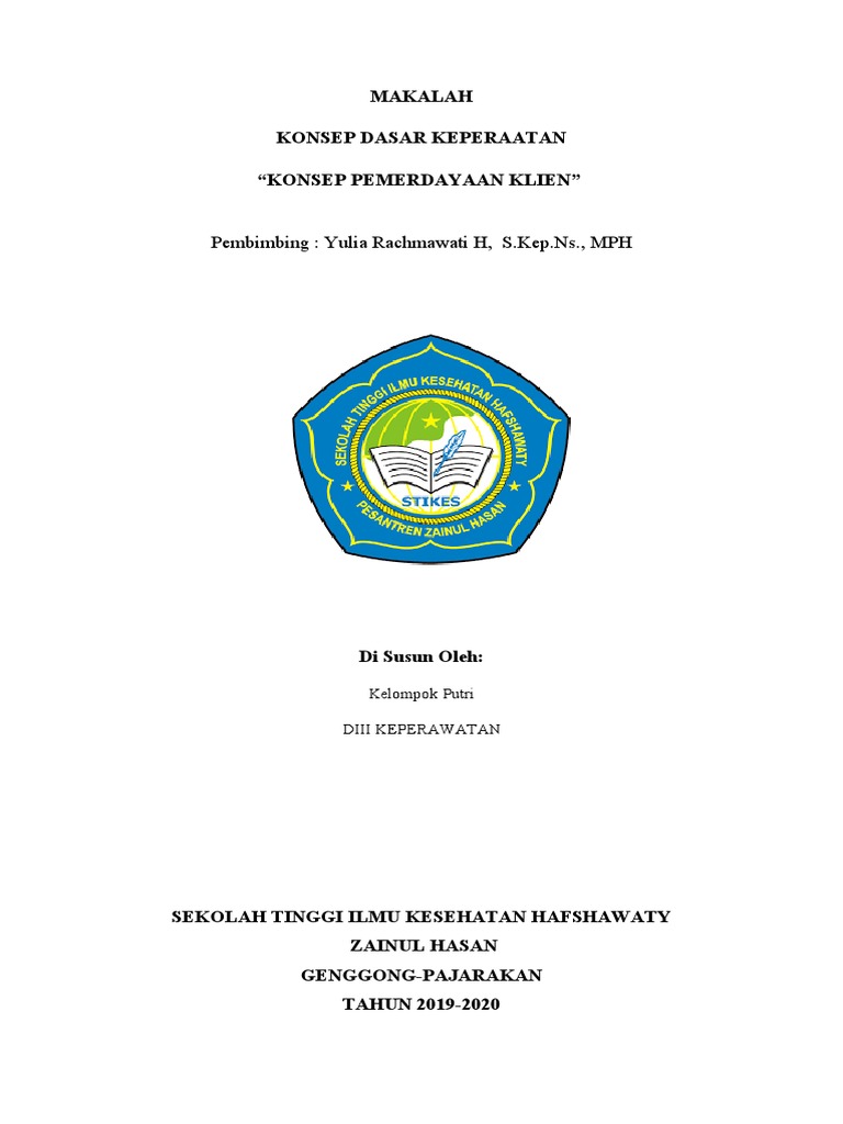 MAKALAH Konsep Dasar Keperawatan | PDF